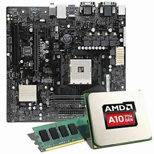 AMD A10-9700 / ASUS A320M-C / 8GB Mainboard Bundle | CSL PC Aufrüstkit ...